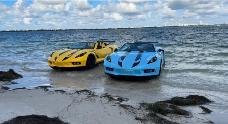 Miami Beach 1-HOUR JETCAR RIDE PLUS FREE 1-HOUR BOAT TOUR - Key Points