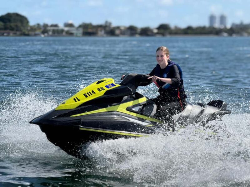 Miami Beach: Jet Ski Thrilling Adventure Ride - Key Points