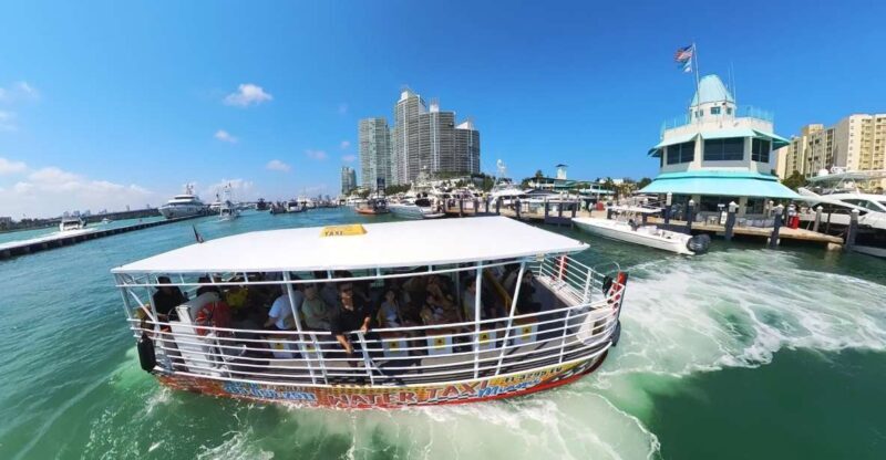 Miami-Beach & Miami Skyline Hop-On & Hop Off Boat Cruise - An In-Depth Look at the Miami Skyline & Biscayne Bay Boat Cruise