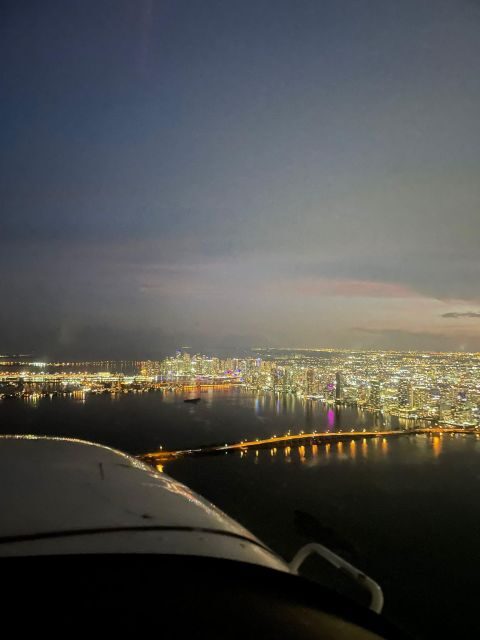 Miami Beach: Night Lights Private Air Tour - Free Champagne - Breaking Down the Itinerary