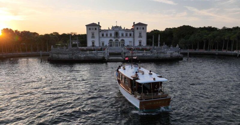 Miami Beach: Vizcaya Sunset Cruise Includes Food and Drink - An In-Depth Look at the Miami Vizcaya Sunset Cruise