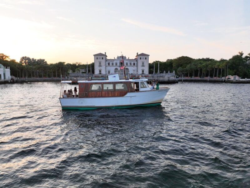Miami Beach: Vizcaya Sunset Cruise Includes Food and Drink - Practical Tips for Travelers