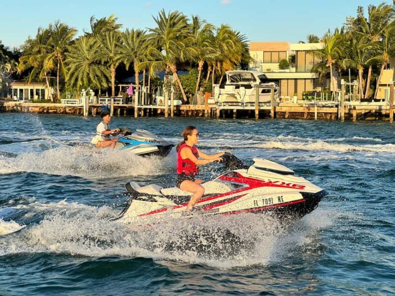 Miami Beach: WaveRunner 1 Hour Rental & 1 Hour Boat Ride - Transportation & Duration: How It All Fits