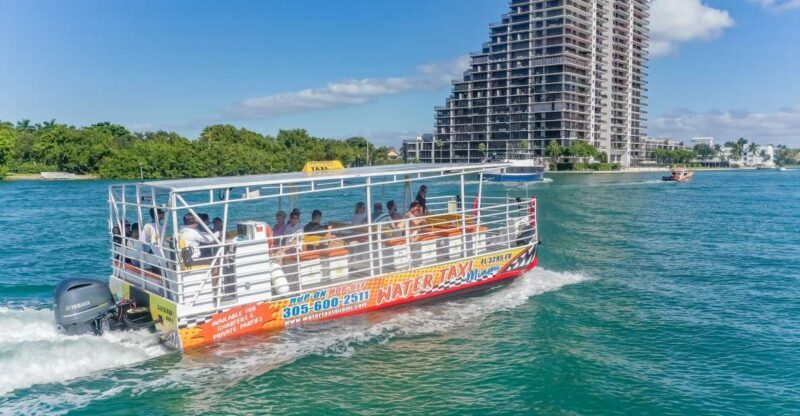Miami Biscayne Bay: Hop-on Hop-off Boat Cruise - Key Points