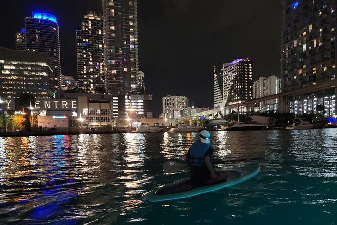 Miami City Lights Night SUP or Kayak - The Experience in Depth