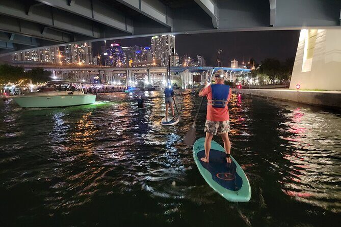 Miami City Lights Night SUP or Kayak - The Sum Up