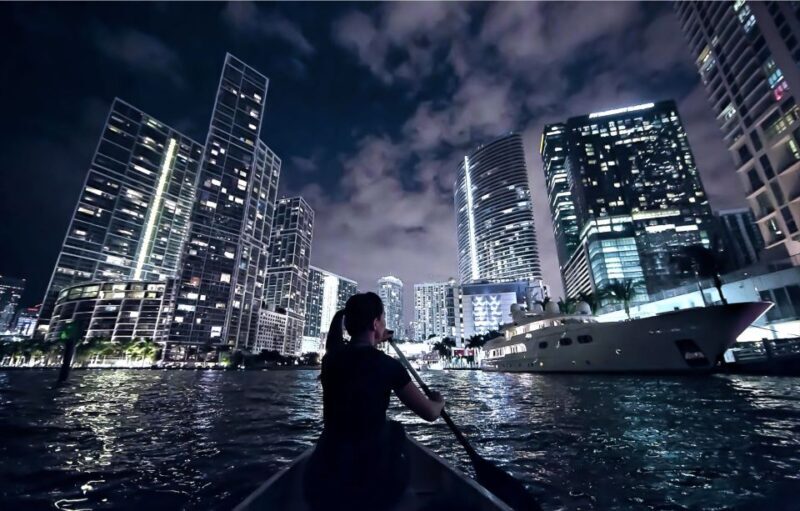 Miami: City Lights SUP or Kayak Night Tour - The Social Element & Drinks