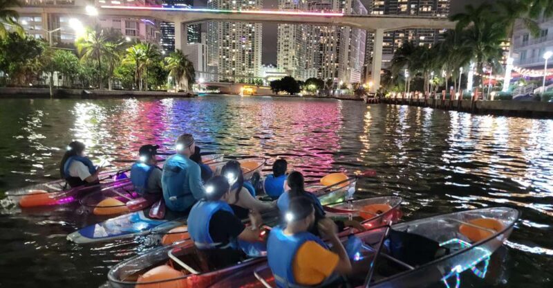 Miami: Guided LED-Lit Kayak Night Tour with Drinks - Why This Tour Stands Out