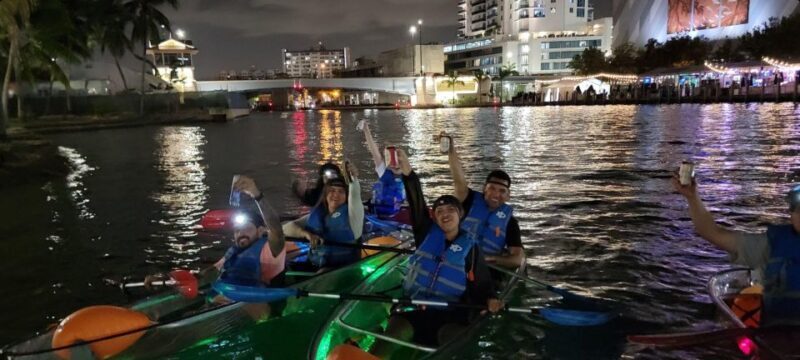 Miami: Guided LED-Lit Kayak Night Tour with Drinks - Practical Tips for Participants