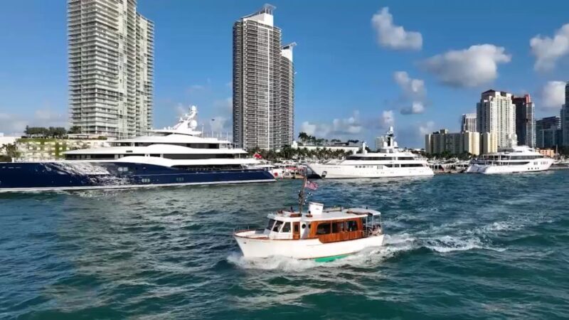 Miami: Miami Skyline Vintage Yacht Cruise, - The Sum Up