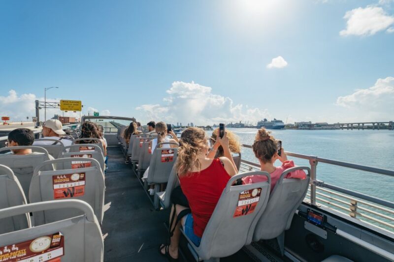 Miami: Panoramic Open-Top Bus Tour & Biscayne Bay Cruise - The Experience from a Traveler’s Perspective