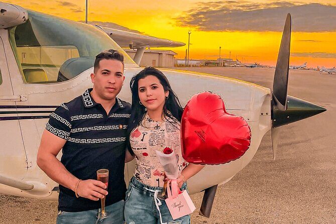 Miami: Romantic Sunset Private Airplane Tour with Free Champagne - The Practical Side: Booking, Price, and Value