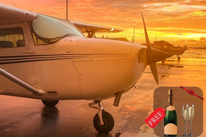 Miami: Romantic Sunset Private Airplane Tour with Free Champagne - FAQ