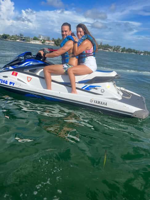 Miami: Sea Adventure! Jetski Rental+30min boat tour included - Key Points