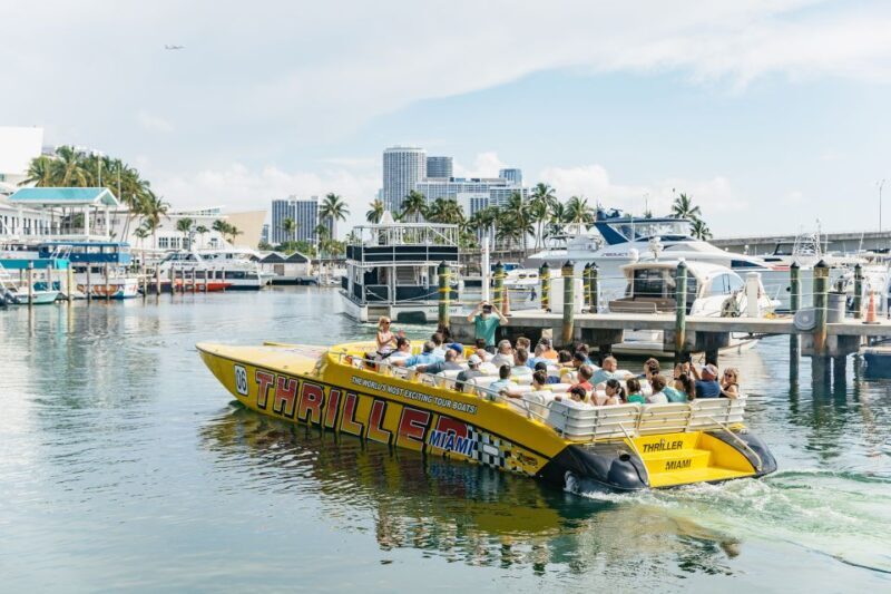 Miami: Sightseeing Speedboat Tour - Frequently Asked Questions