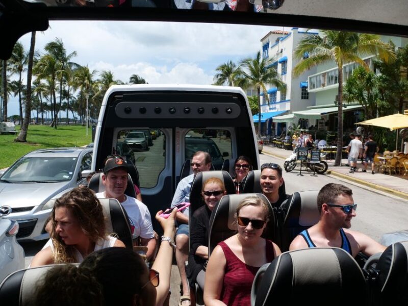 Miami Sightseeing Tour in a Convertible Bus (French) - Frequently Asked Questions