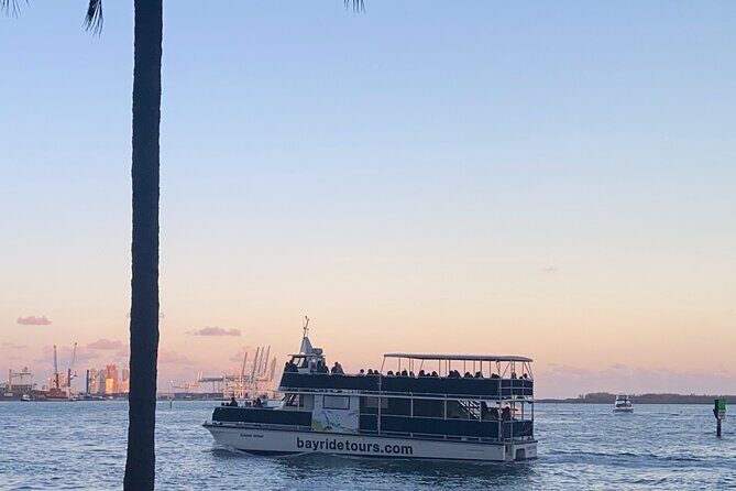 Miami: Skyline Sunset Cruise Biscayne Bay - How It Works and What to Expect
