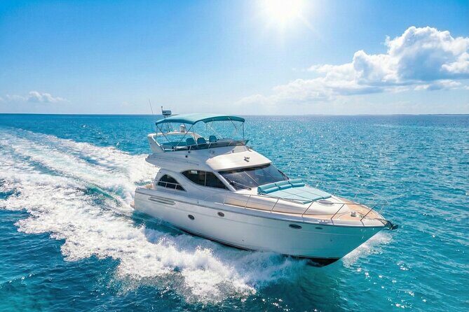 Miami Yacht Charter 50' | 2 Jet Ski Rides | Private Boat Rental - Key Points