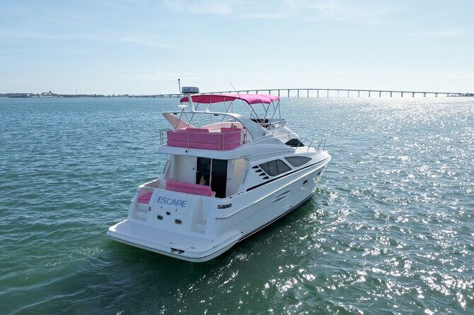 Miami Yacht Rental 50 ft | 2 Jet Ski | Private Boat | Pink Yacht - FAQ