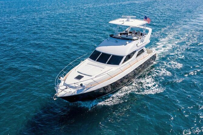 Miami Yacht Rental 58 ft + 1 Free Hr & 2 Jet Ski Rides | Boat Tour - What to Expect from This Miami Yacht Experience