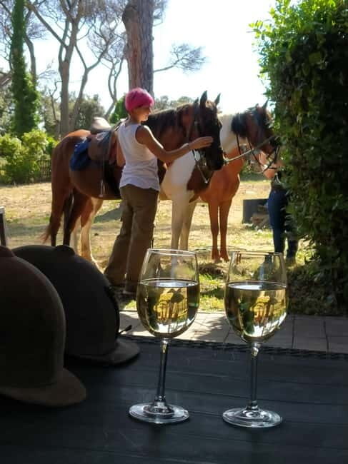 Middle day out of Rome: horsback riding adventure with meals - FAQs