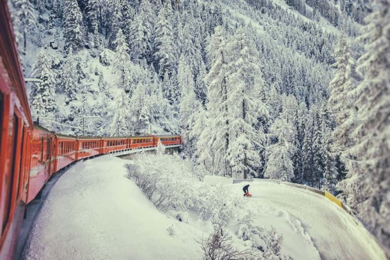 Milan: Bernina Express Train Ride to St. Moritz Day Trip - The Bernina Express: An Iconic UNESCO World Heritage Route