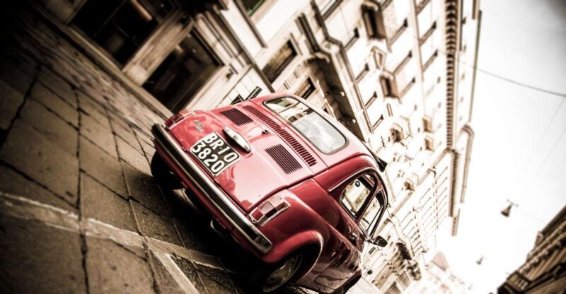 Milan: BIG Skyline Tour by Vintage Fiat 500 (2hs, 2 stops) - Discovering Milan in a Vintage Fiat 500