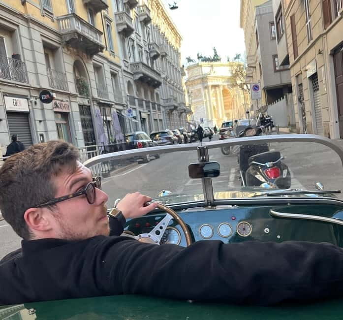 Milan: City Highlights driving a Vintage Car - The Hidden Value: Why You’ll Love This Tour