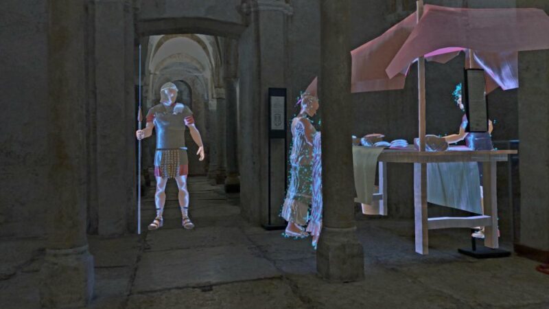 Milan | In the Crypt of time, holographic tour - Key Points