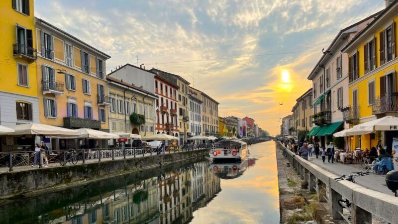 Milan: Navigli Canal Boat Cruise - A Gentle Introduction to the Navigli Canal Boat Cruise