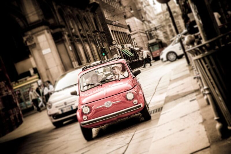 Milan: Night Tour by Vintage Fiat 500 (3hs, 3stops) - FAQs
