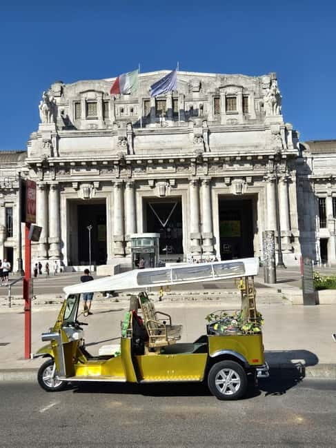 Milan: Private Tuk Tuk Tour with Hotel Pickup - Discovering Milan on a Private Tuk Tuk
