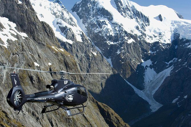 Milford Sound and the Glaciers Helicopter Tour including Landing from Queenstown - Key Points