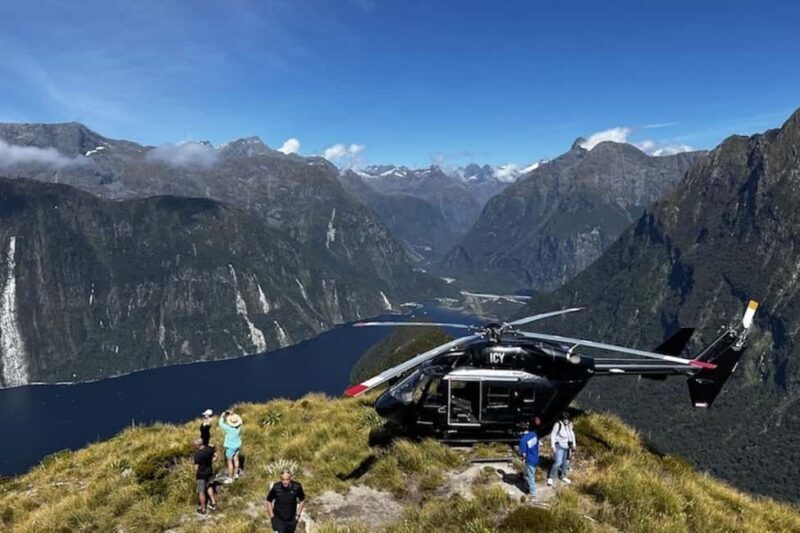 Milford Sound Helicopter Flight from Queenstown | 1.25 hours - Milford Sound Helicopter Flight from Queenstown | 1.25 hours