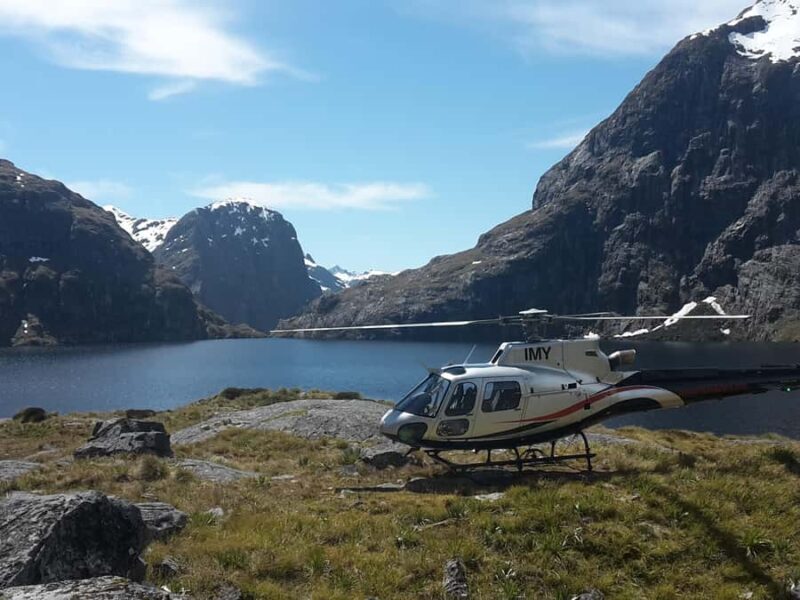 Milford Sound: Helicopter Flight with Waterfall Landing - Authentic Feedback from Travelers