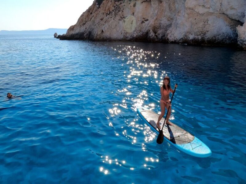 Milos: Full-Day Catamaran Cruise with Paddle Board - FAQs