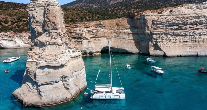 Milos: Kleftiko Sunset Catamaran Cruise with Meal & Drinks - The Return Trip and Final Impressions