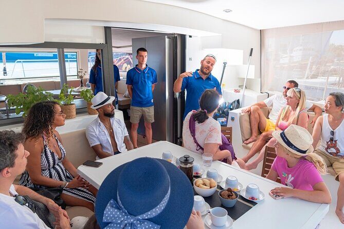 Milos Private Full Day Catamaran Cruise with Lunch and Drinks - FAQ