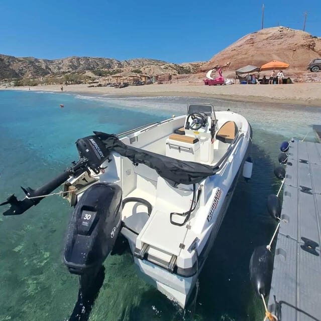 Milos: Rent a boat with or without Skipper - Practical Details and Tips