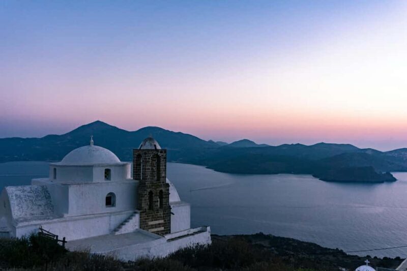 Milos: Sarakiniko, Winery, and Tourliani Sunset Tour - Key Points