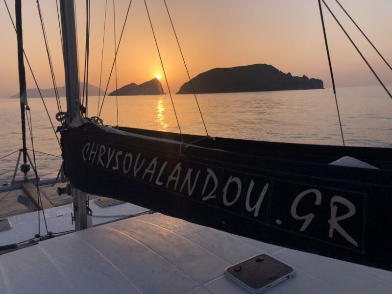 Milos: Sunset Catamaran Cruise with Kleftiko Visit - Authentic Customer Feedback
