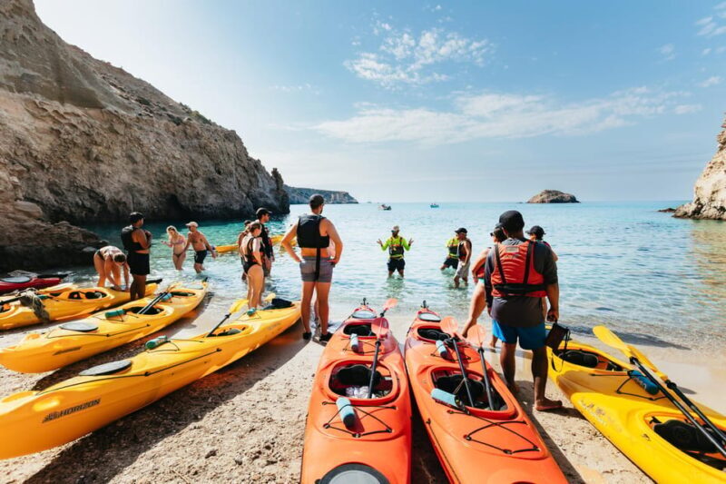 Milos: Tsigrado and Gerakas Beach Kayaking Tour - Why This Tour Appeals to Different Travelers