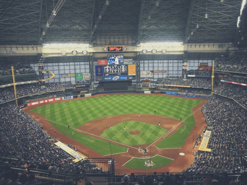 Milwaukee Brewers Baseball Game at American Family Field - Stadium Features and Highlights