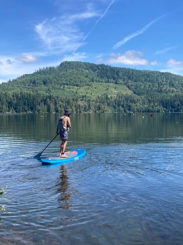 Mineral Lake: Sunset Paddle Board Tour with View of Rainier - The Experience Provider