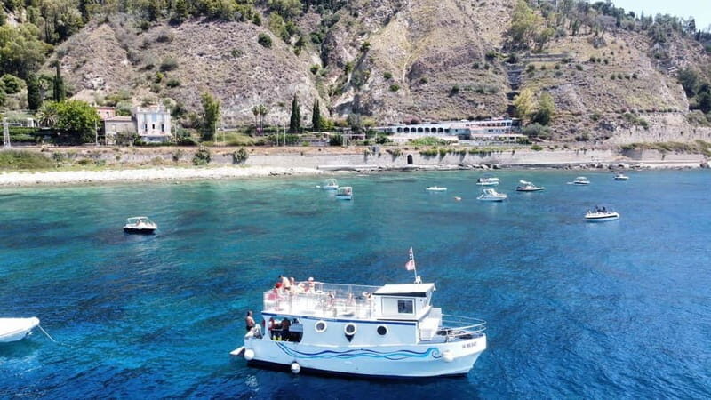 Mini-cruise Isola bella with snorkeling from Giardini Naxos - Navigating Along the Coast