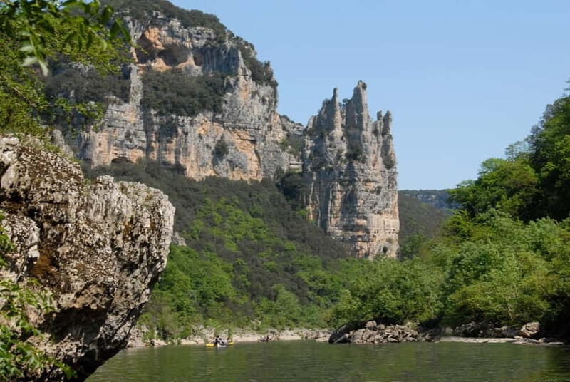 Mini Discovery Trip down the Ardèche - approx. 1.5 hours, 6 km - Key Points