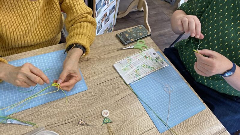 Mini Origami Lamp and Mizuhiki knot Belt Workshop in Ueno - The Itinerary Breakdown
