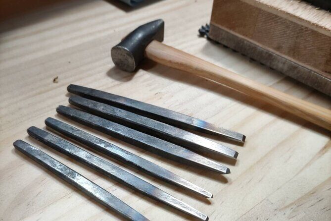 Mini Tsuba Engraving a Japanese Sword Activity - A Closer Look at the Experience