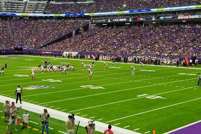 Minnesota Vikings Football Game Ticket at US Bank Stadium - The Game Day Itself