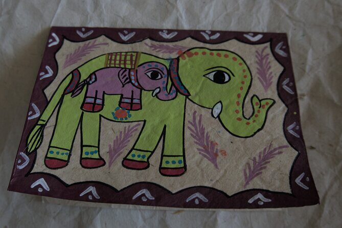 Mithila Painting Workshop in Thimi, Bhaktapur - A Close Look at the Mithila Painting Workshop